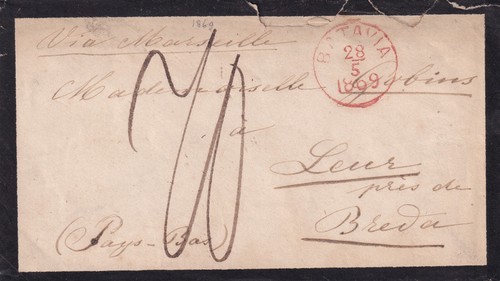 JJ1-INCOMING Mail-Lettera Ab Batavia (Indonesien) X Niederlande | eBay