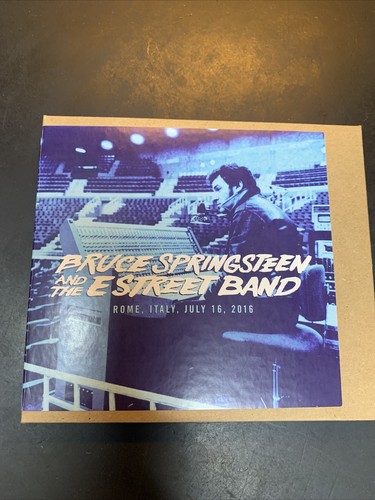 Bruce Springsteen E Street Band Live Nugs 3 Cd Rome Italy July 16 2016 ...