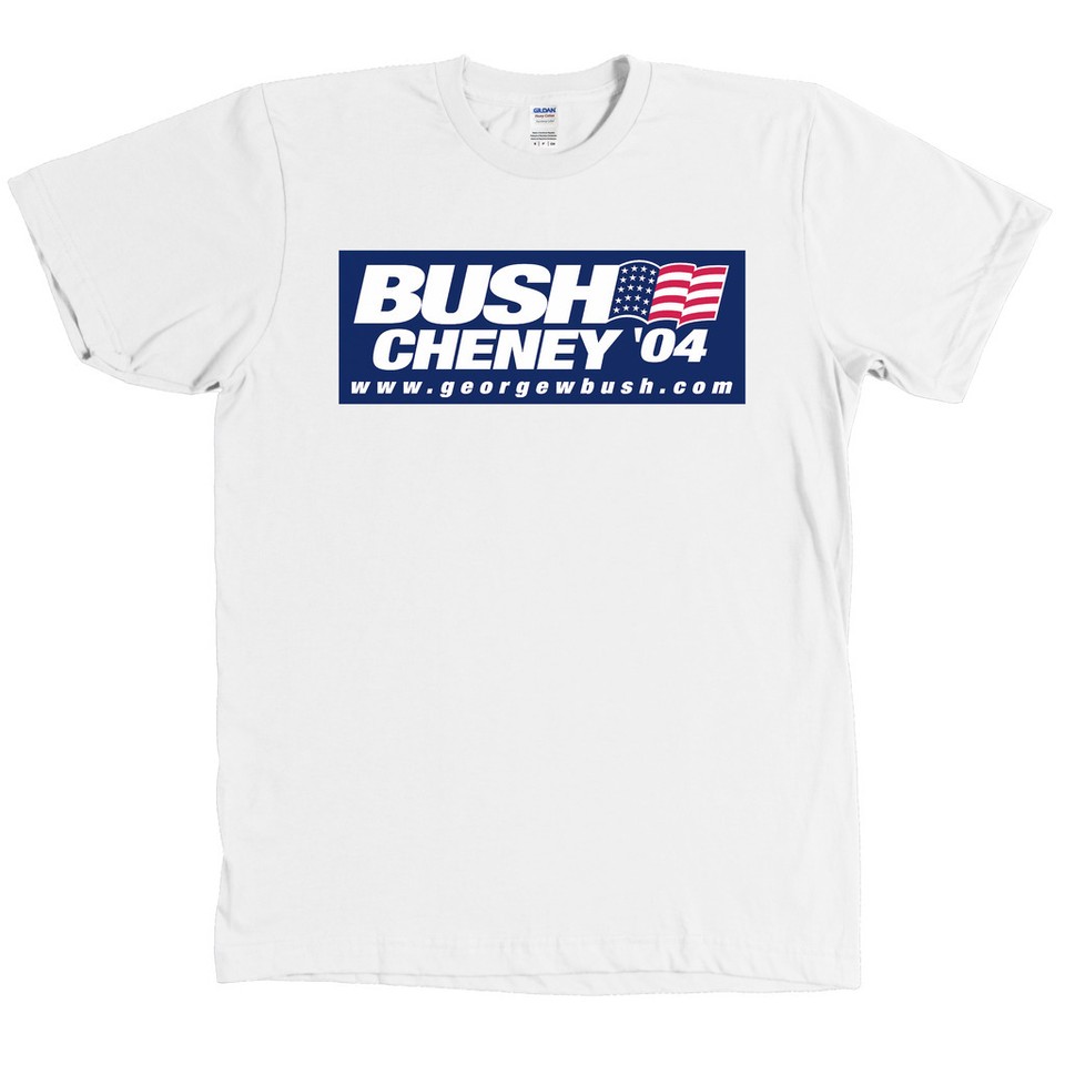 Bush Cheney 04 Republican T Shirt George W 2004 Tee NEW WITH TAGS | eBay