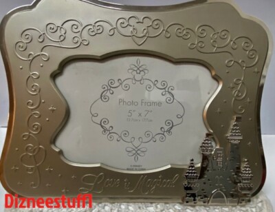 NEW Disney Parks Love is Magical Wedding 5x7 Photo Picture Frame | eBay