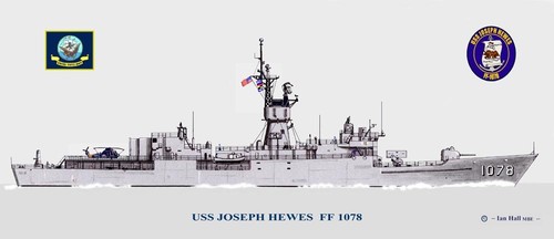 USS Joseph Hewes FF-1078 Print US Navy | eBay