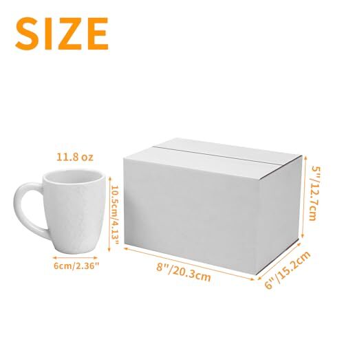 Shipping Boxes Set of 25, Small White Cardboard Mailer Box for Packing ...