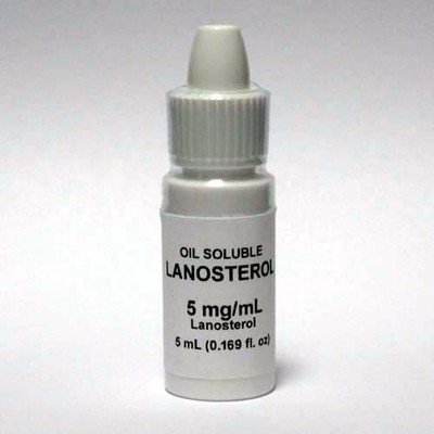 Sealed 5 mL Dropper-Bottle of 25 mg (5 mg/mL) Soluble Lanosterol | eBay UK
