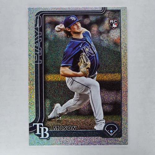 2025 Topps Series 2 - Mason Montgomery #369 (RC) Holo Foil Sandglitter ...
