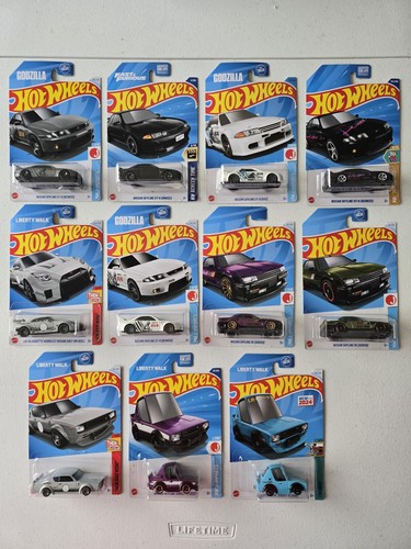 NISSAN SKYLINE lot of 11- GT-R, R32,R33, R35 & more- Hot Wheels | eBay