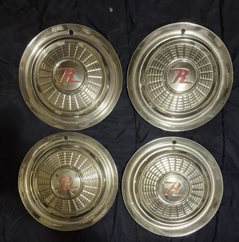 Set Of Four 1959 1960 AMC Rambler 15" Hubcaps WheelCovers Hub Caps Hot ...