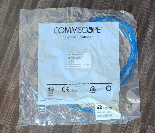 Commscope Uniprise CAT6 7ft Blue Patch Cord UNC6-BL-7F UC1BBB2-0Z007 | eBay