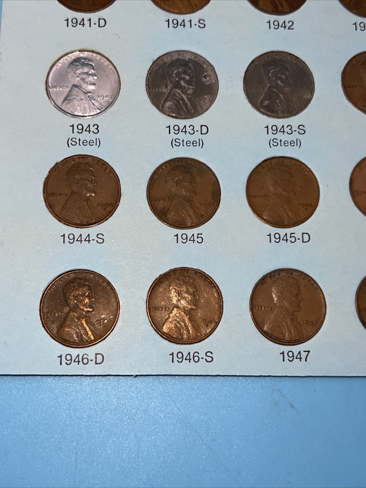 Lincoln Wheat Cent Collection 1941-1958 Complete Coin Set USA Mint | eBay