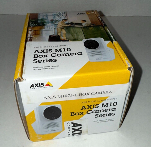 * AXIS Communications M1075-L Box Camera (02350-001) New Sealed | eBay