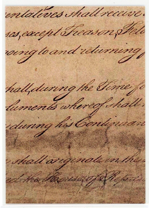 2006 Topps Baseball Series 2 United States Constitution Signers Gunning ...