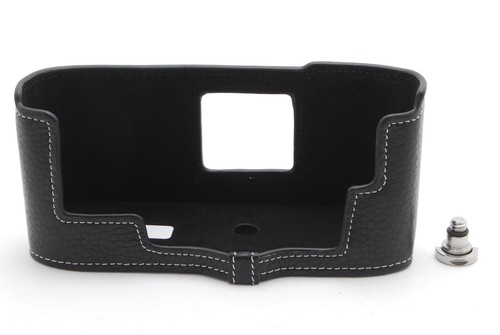 Nikon EM Genuine Leather Handmade Black Camera Case | Retro Style Cover ...