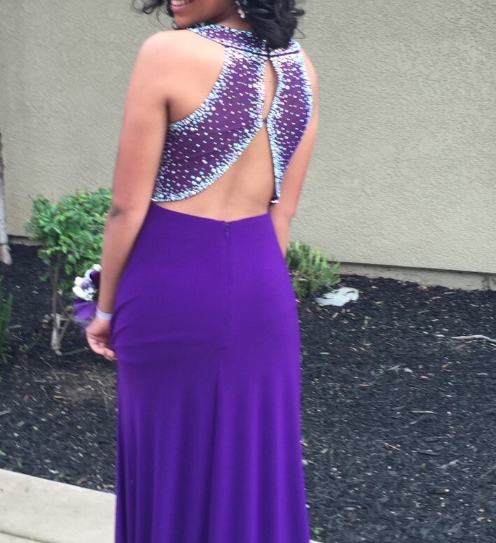 Purple Prom Dress - Gem