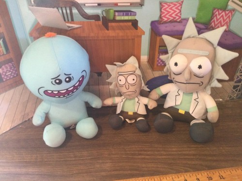 Lot Of 3 Rick & Morty 2017 Angry Rick, Mr. Meeseeks | eBay