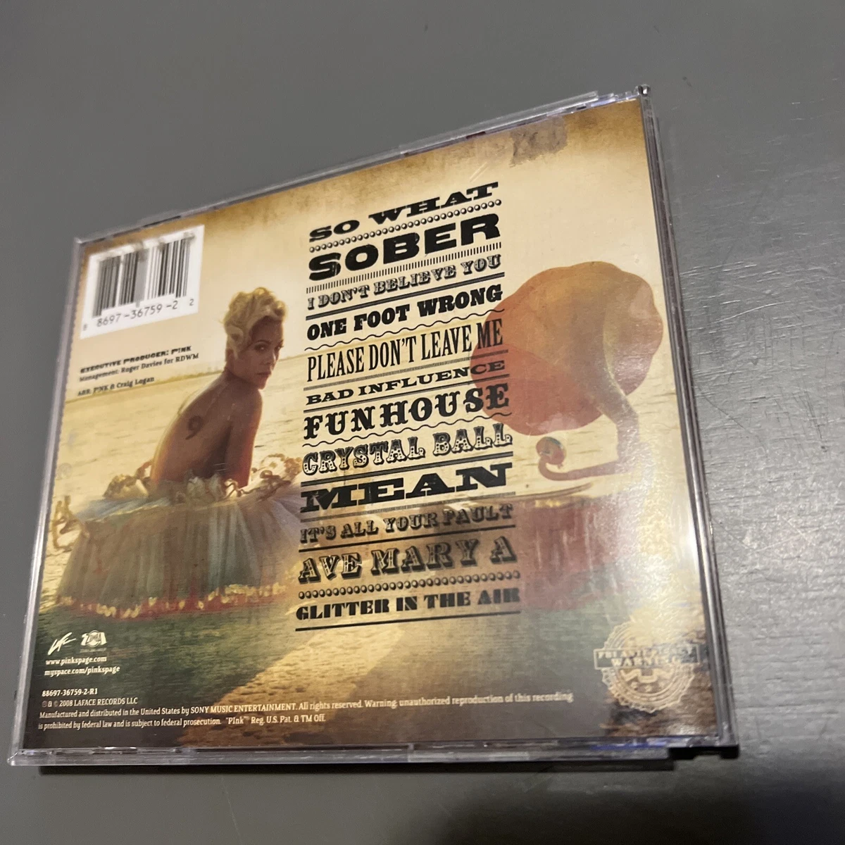 Funhouse Album Cover Girls