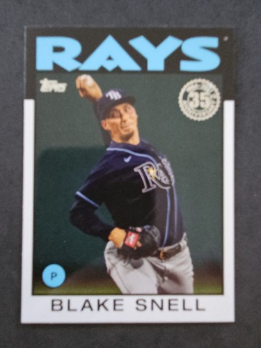 Blake Snell #86B-9 2021 Topps 1986 Topps Baseball 35th Anniversary Rays | eBay