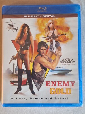 Enemy Gold Blu-ray Andy Sidaris Film Bullet, Bombs, and Babes! RARE OOP Region A | eBay