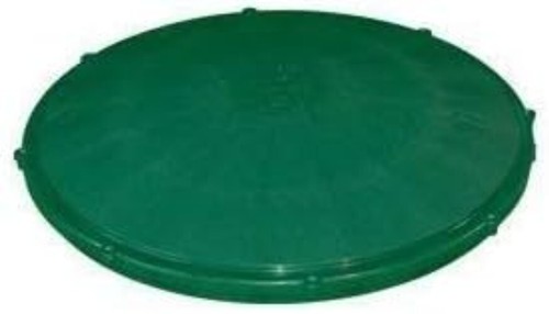 24-Inch Domed Septic Tank Lid - High-Density Polyethylene for Tuff-Tite ...
