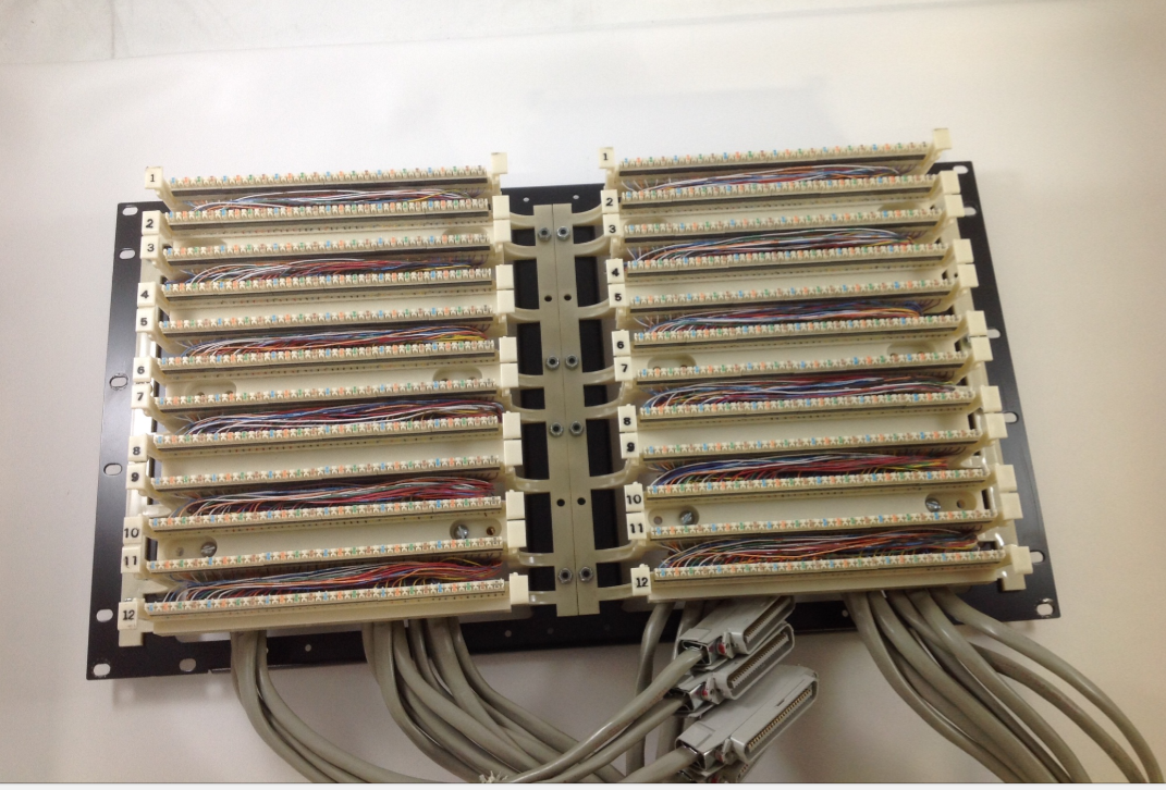 Ortronics OR-30600159 Rack Mount Panel 600-Pair w/ 110 Blocks (OR ...