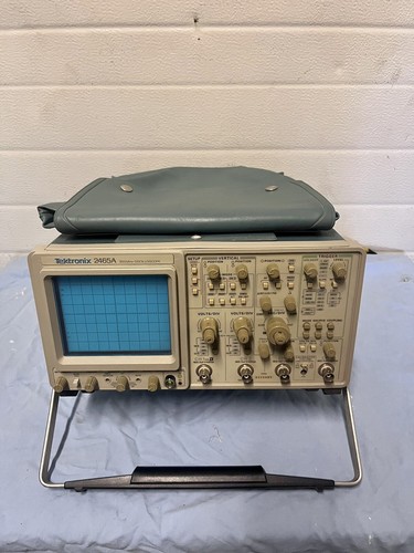 Vintage Tektronix 2465A 350 MHz 4-Channel Oscilloscope | eBay