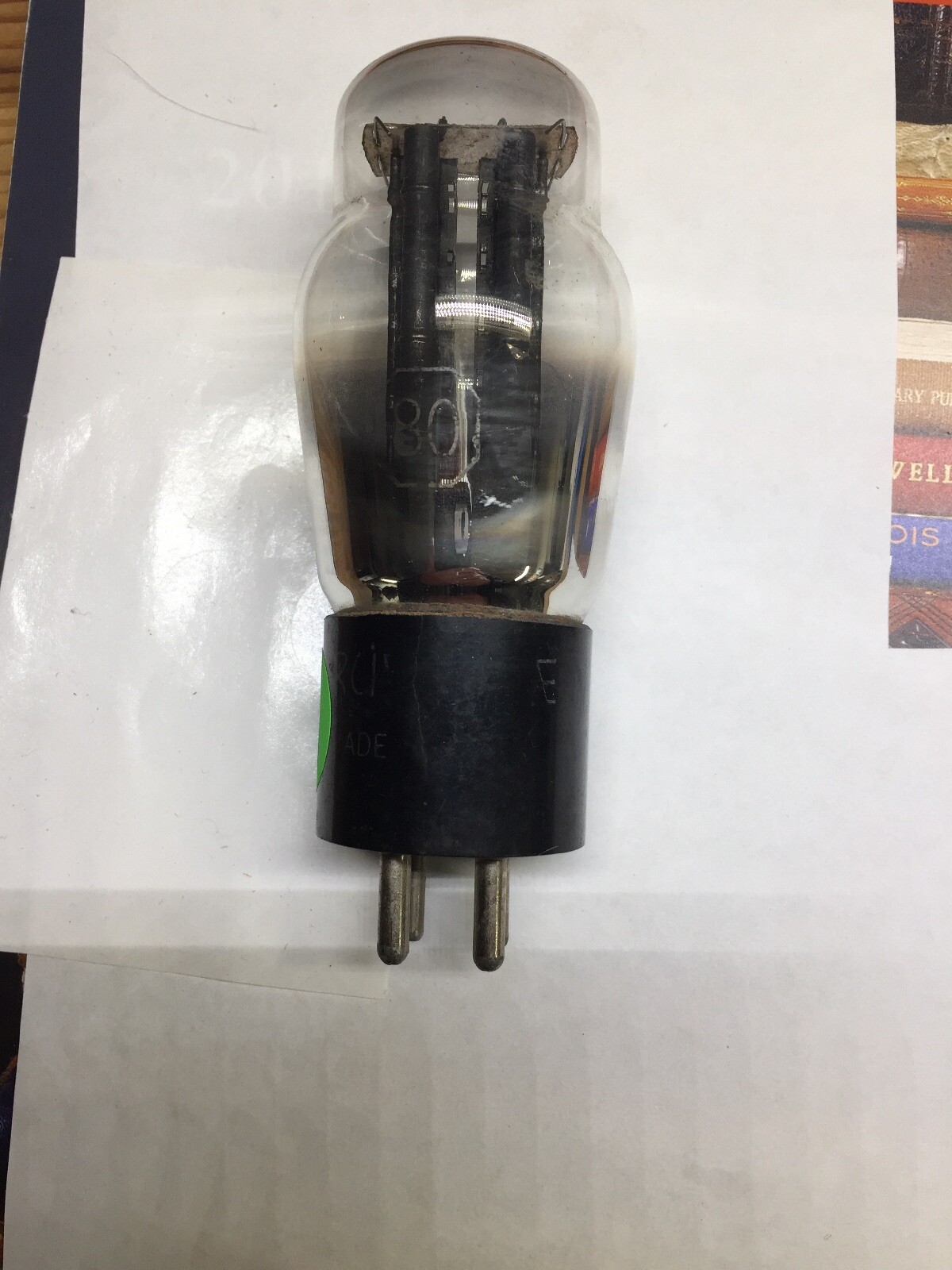 Type 80 vacuum tube TV-7 tested good | eBay