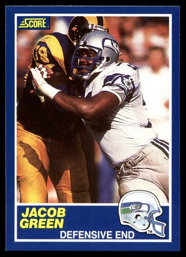 1989 Score Jacob Green Seattle Seahawks #107 | eBay