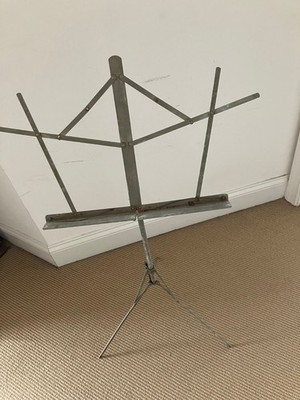 Music Stand folding, old school | eBay