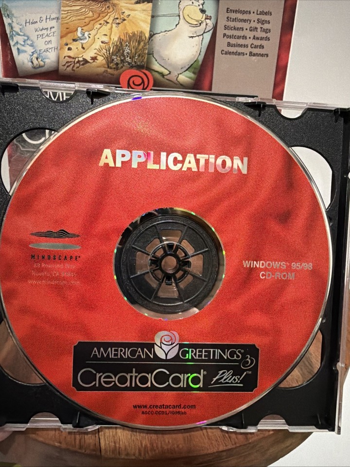 American Greetings Creatacard PC CD Rom | eBay