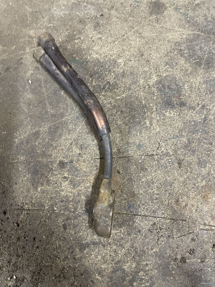 Vintage British Motorcycle Parts Engine Oil Connecter And Pipes Maybe ...