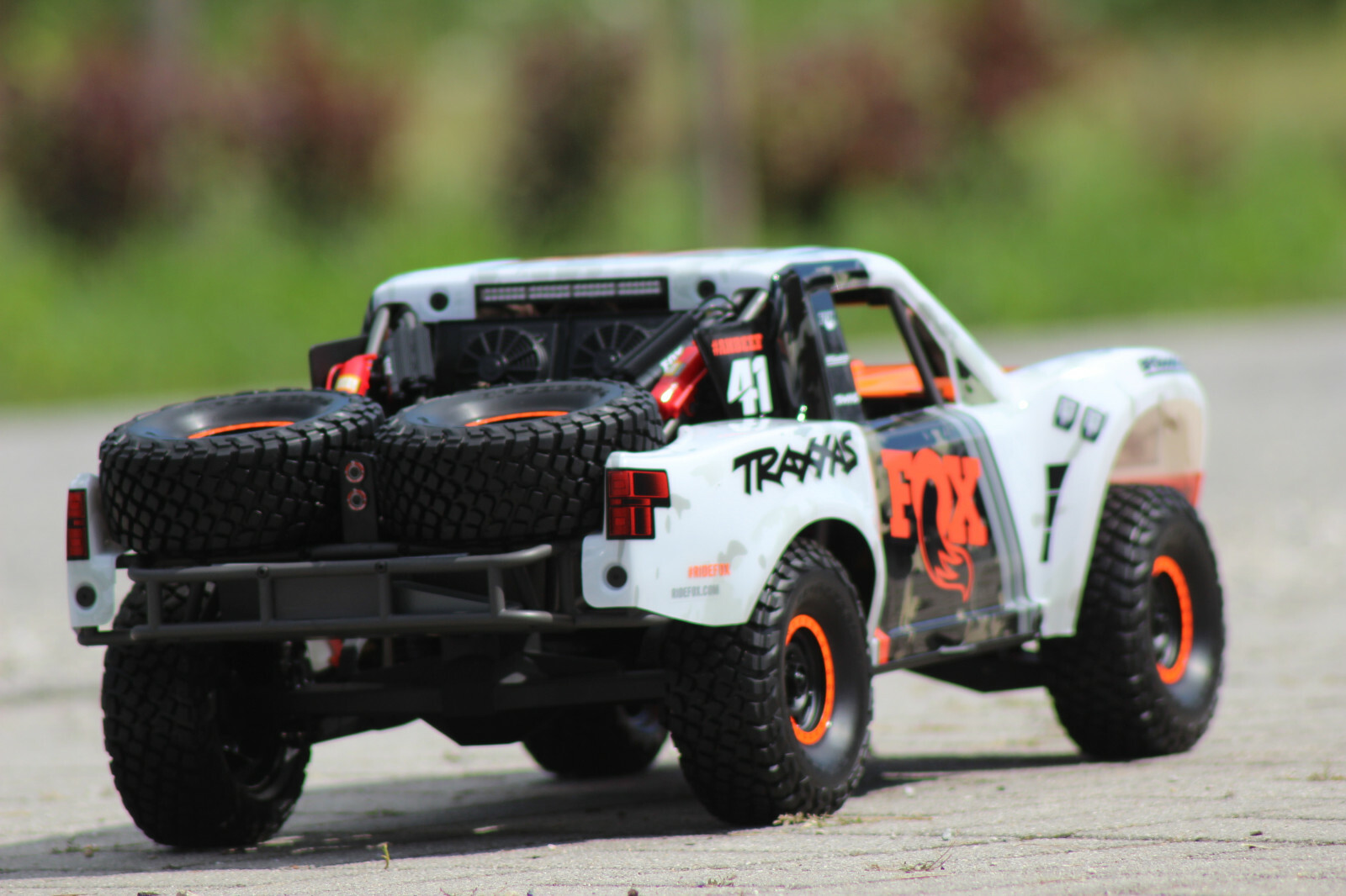 Traxxas Unlimited Desert Racer Truck - Fox ( 85086-4FOX) for sale ...