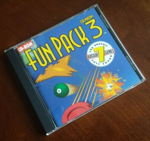 "Fun Pack 3" Arcade Games CD-ROM - Win 3.1 | eBay