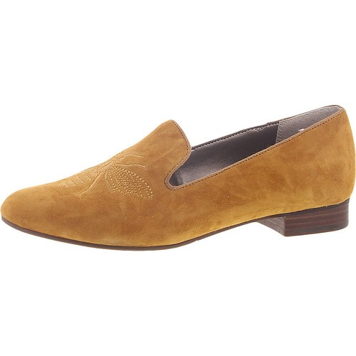Array Womens Queen Bee Gold Smoking Loafers Shoes 12 Narrow (AA,N) BHFO ...
