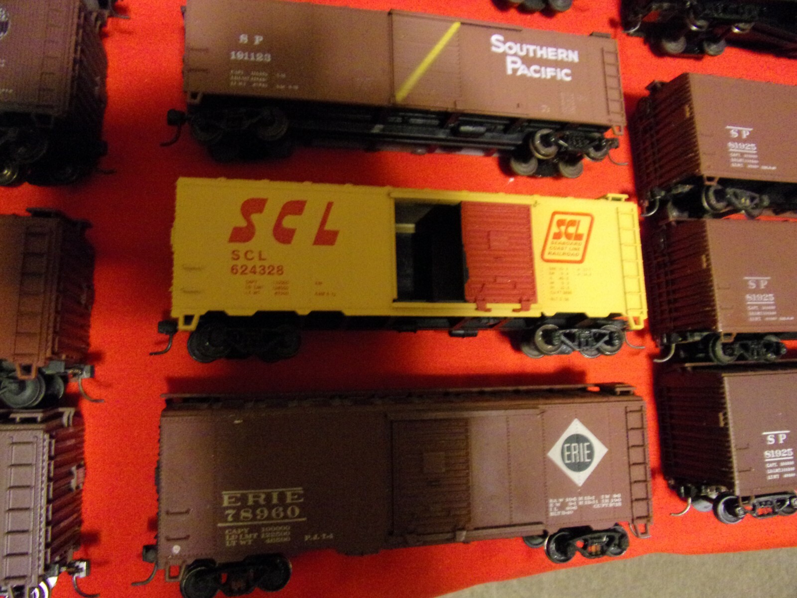 rc (3) w/K-D’s BOX CARS S.P. 191123 , SCL 624328 , ERIE 78960 | eBay