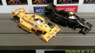 2 AFX RACING H.O. SCALE SLOT CAR BODIES ONLY LOTUS RENAULT & LOTUS ...