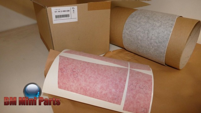 Genuine BMW Side Seal Foils Frozen Black 3 Series PN 51142458236 UK 26 ...