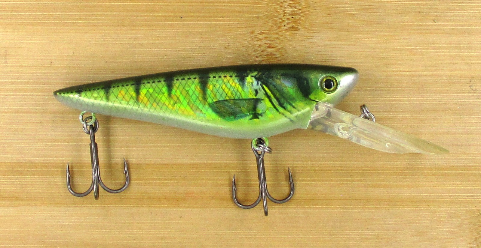 (2) Musky Armor 5" Krusher Jr 1.5 Oz Deep Diver Crankbaits Halo Perch ...