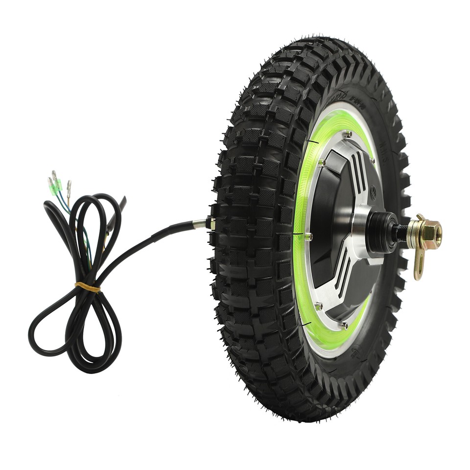 12 Inch Scooter Hub Motor Wheel 24V 350W Electric Brushless E-Bike ...