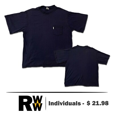 Flame Resistant Clothes FR Shirt 5XL Henley Work Uniform Union Line # ...