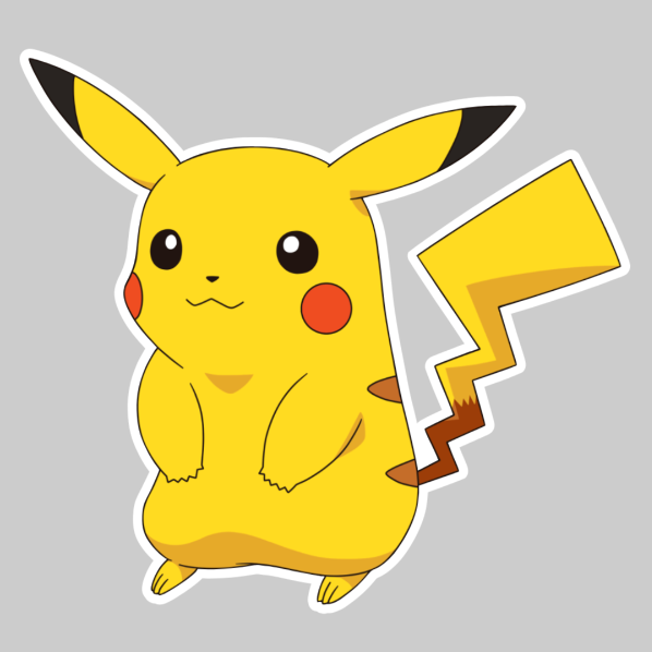 Pokemon Pikachu Sticker Decal | eBay