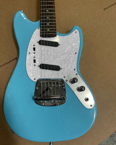Custom Electric Guitar Blue Mus S-S Pickups Rosewood Fretboard Fast ...
