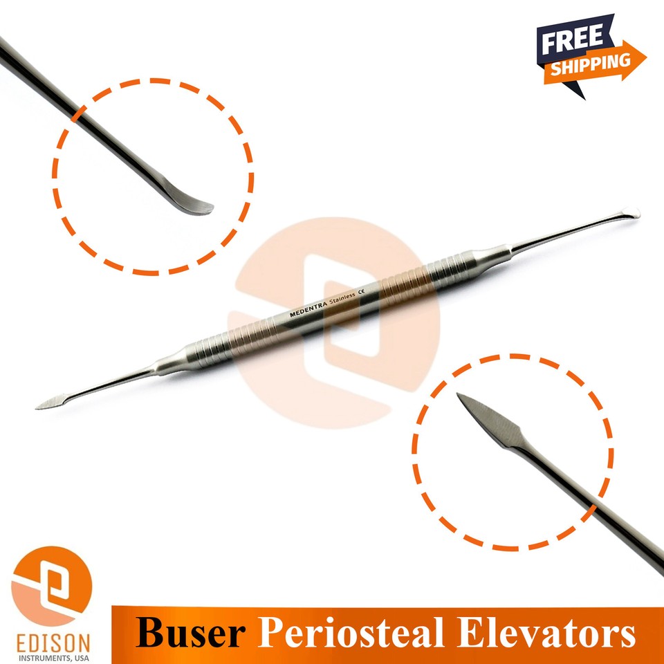 Periosteal Elevator BUSER Dental Surgical Instruments Double Ended | eBay