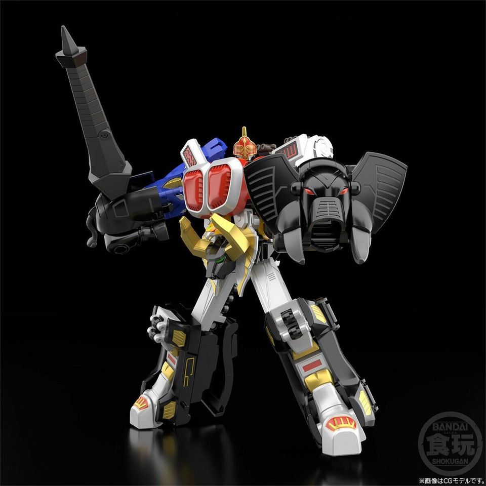 Gao Knight Megazord Plastic Model Kit SMP Power Rangers Wild Force ...
