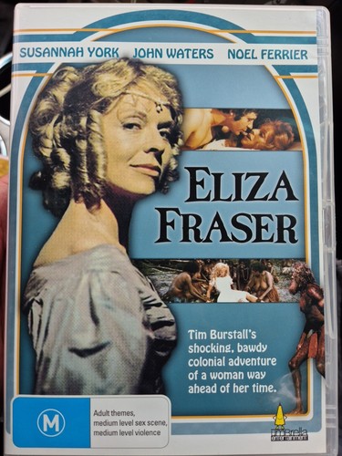 ELIZA FRASER DVD AUSTRALIAN 1976 CULT RARE FILM SUSANNAH YORK & JOHN ...