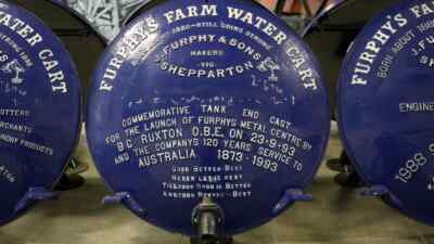 Furphy Blue Tin Metal Sign Man Cave | eBay Australia