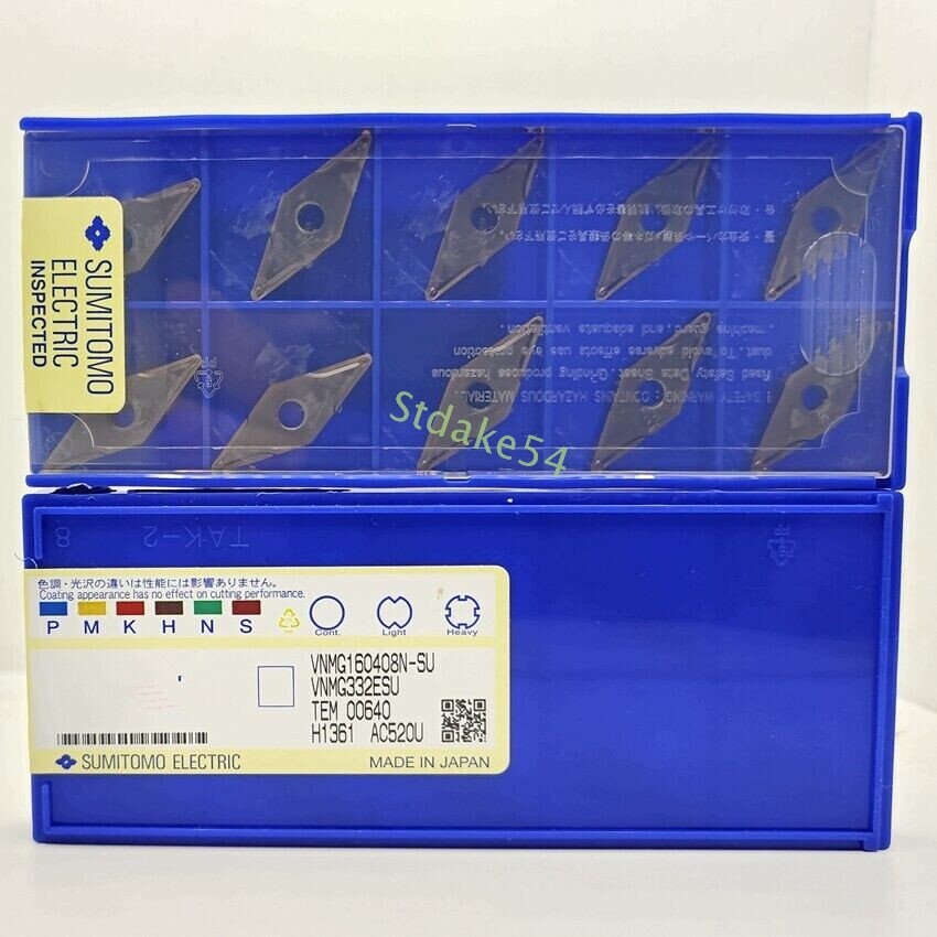 VNMG160408N-SU, AC520U VNMG332 CNC 10pcs Blade carbide inserts Original Sumitomo | eBay