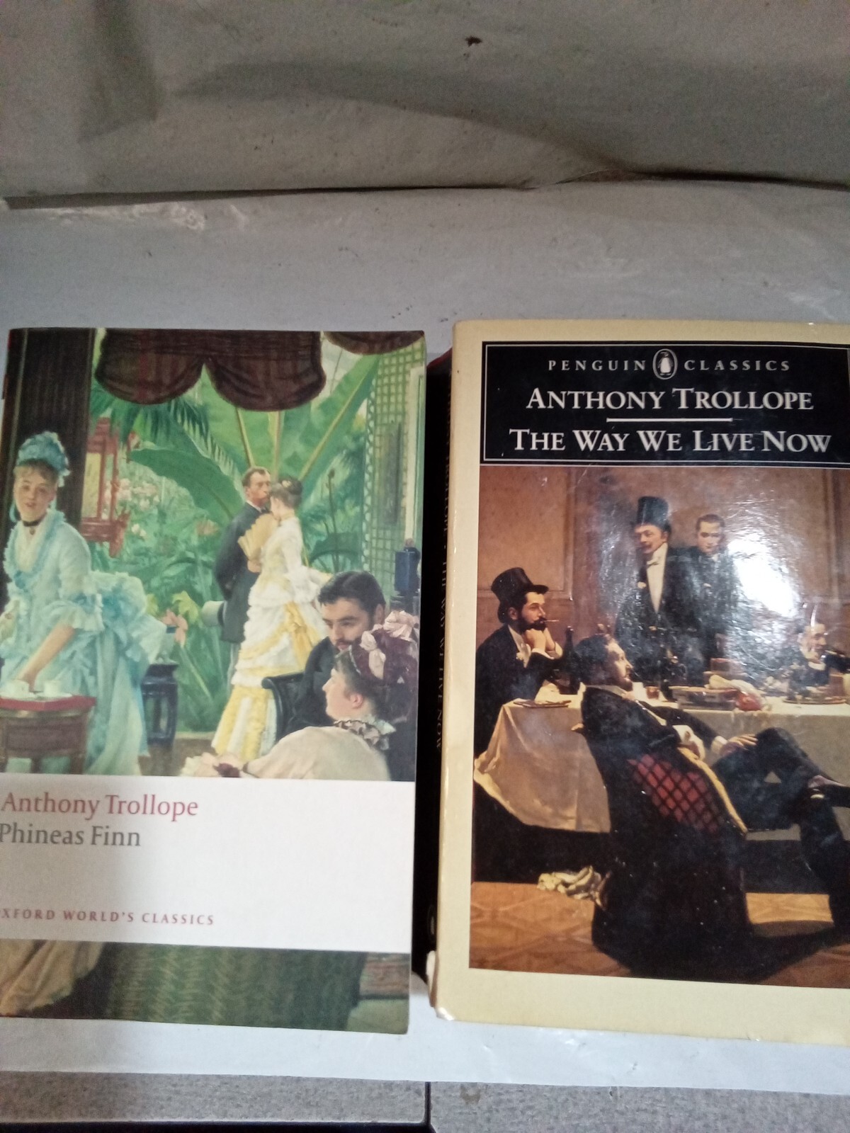 Anthony Trollope:(book Set Of 2)Phineas Finn & The Way We Live Now ...