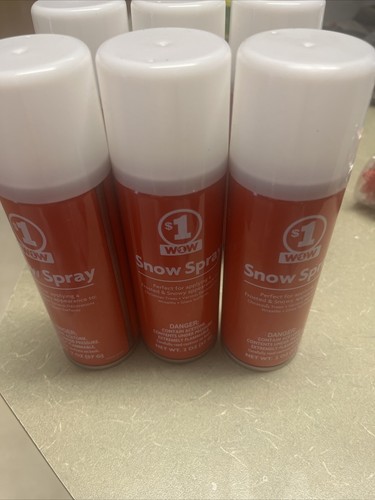 (6)2oz Santa Snow Christmas Flocking Spray for Windows Craft Art | eBay