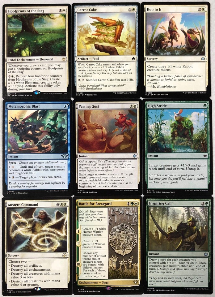 EDH Rabbit Deck - Commander MTG Magic the Gathering | eBay