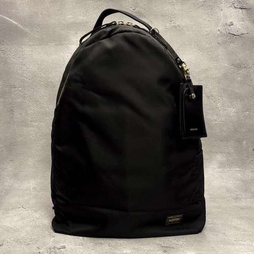 Porter Shea Girl Backpack Black A4 Slim Women Daypack Used | eBay