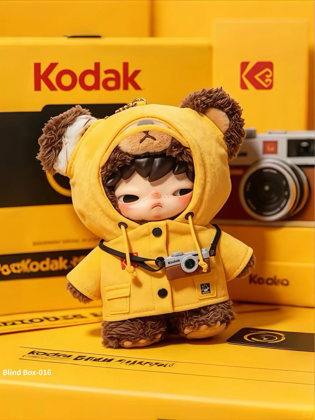 Authentic Hirono X Kodak Plush Pendant Limited Edition Toy Gift Pre ...