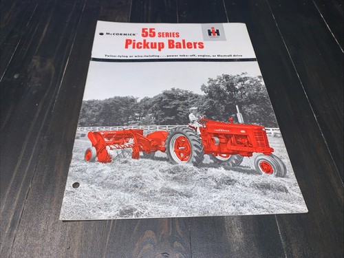 International Harvester McCormick 55 Series Pickup Balers Sales ...